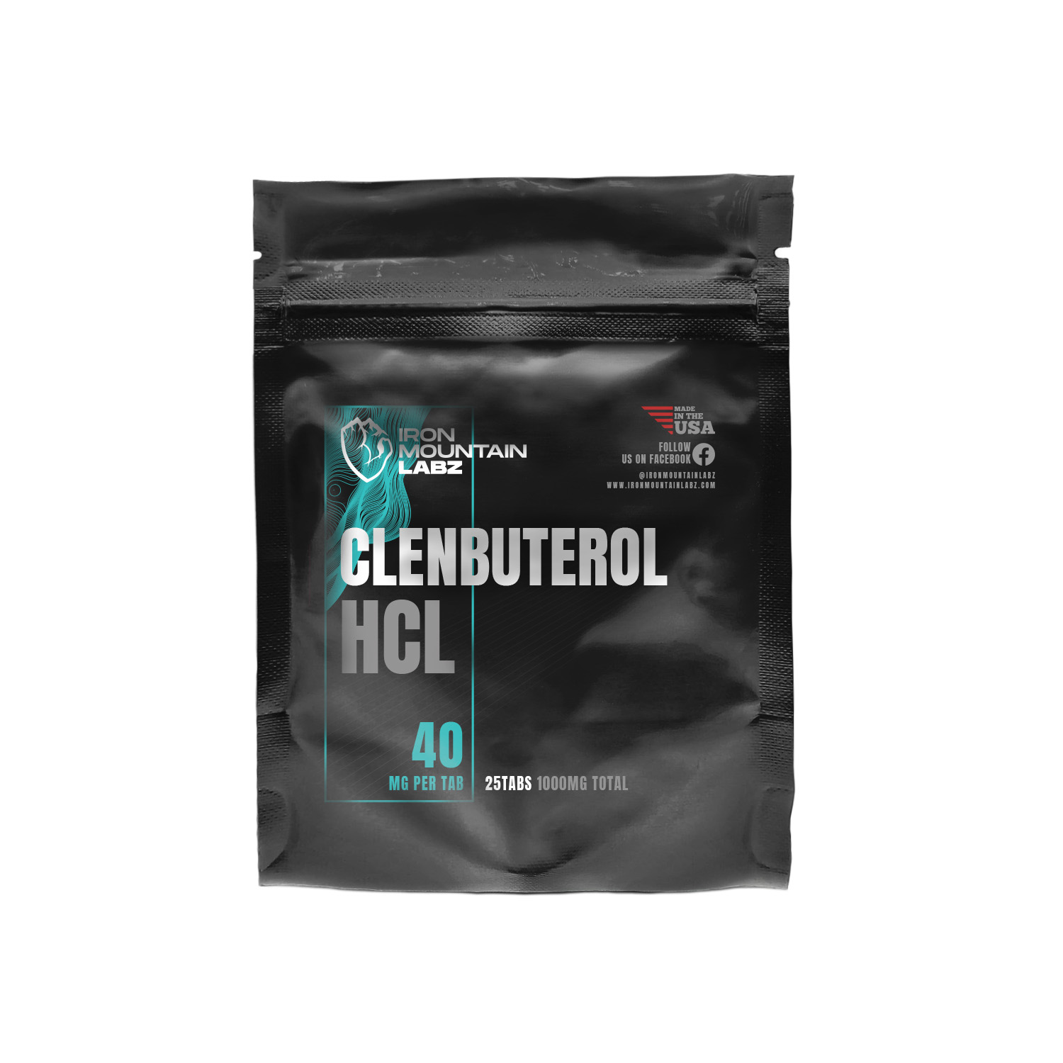 Buy Clenbuterol HCL (Hydrochloride) Tablets Online - 40mg