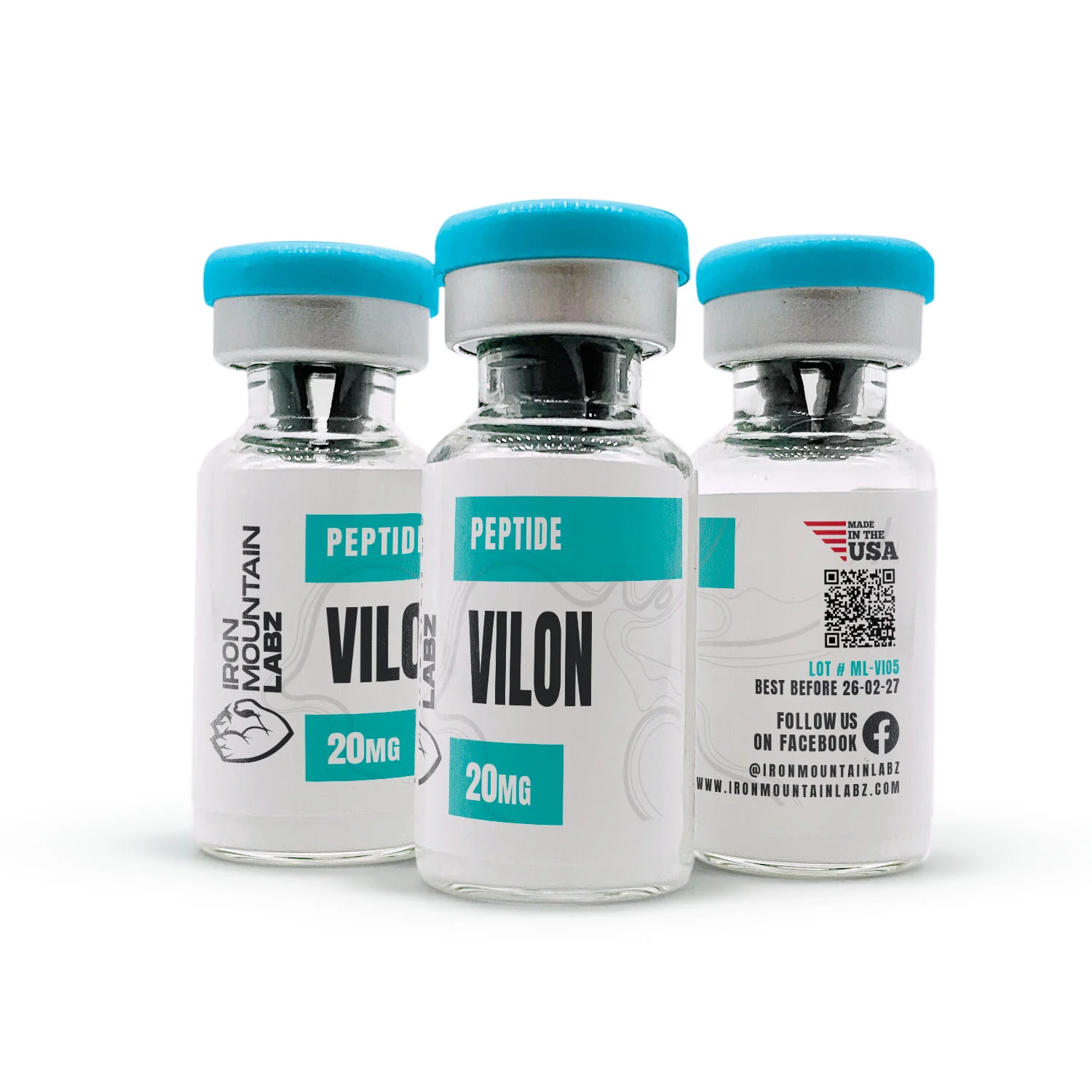 Buy Vilon (Bioregulator) 20mg Peptide Vial - USA-Made